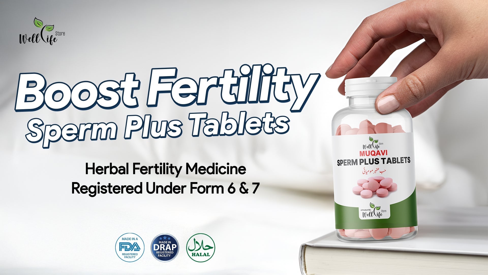 Male Fertility Supplements: Sperm Plus Tablets Guide 2025 – Well Life Store