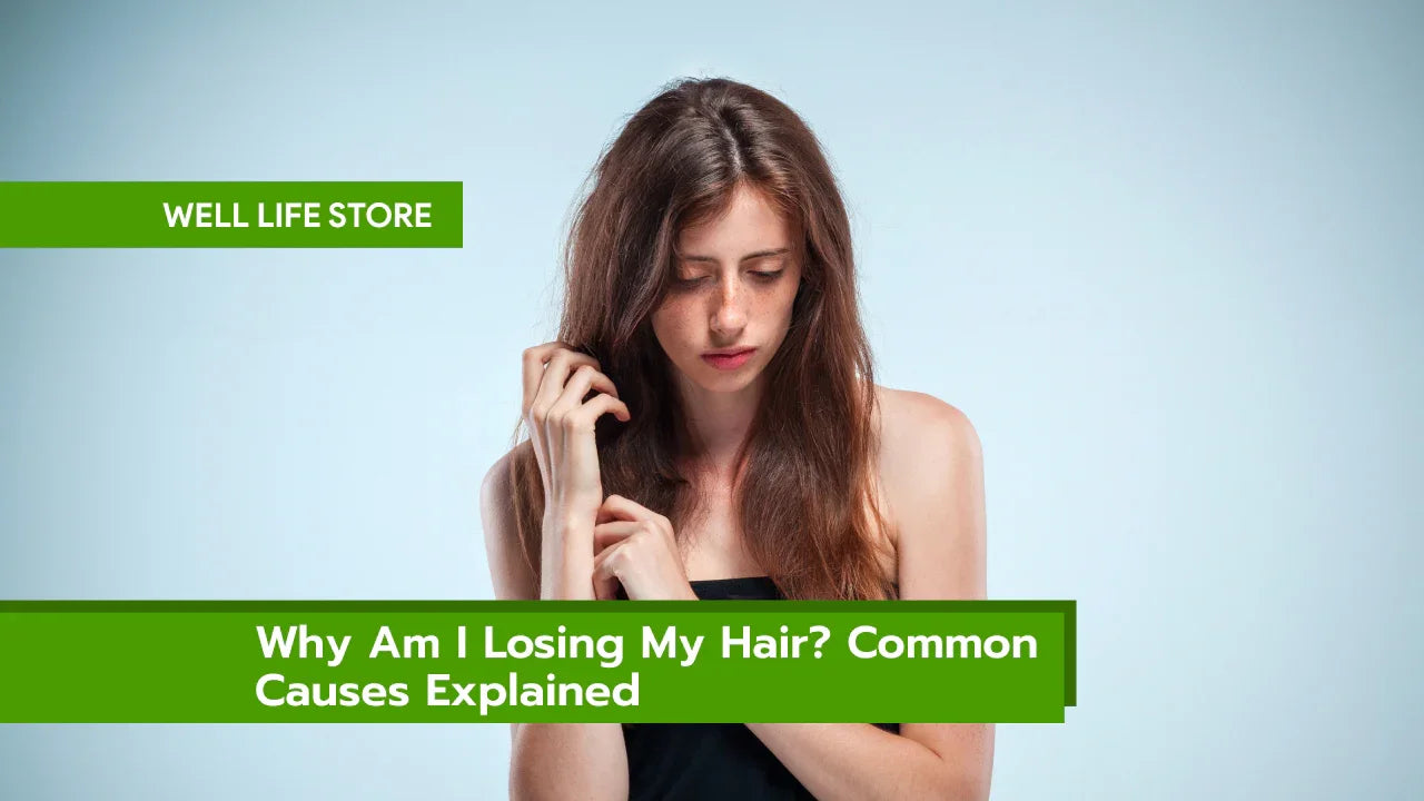 Why Am I Losing My Hair? Common Causes Explained – Well Life Store